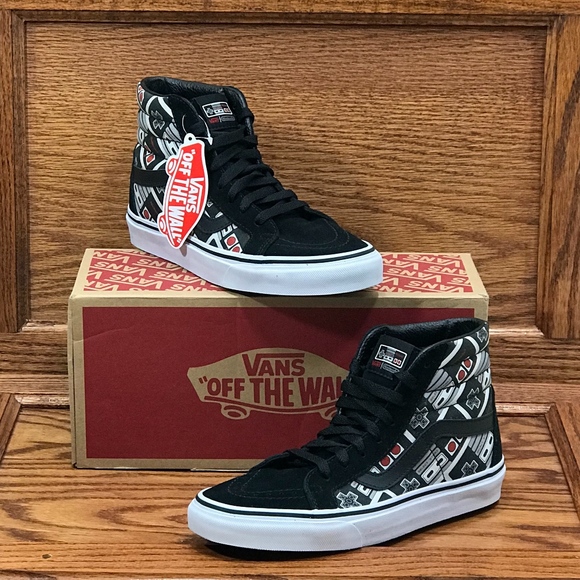 Vans | Shoes | Vans Sk8 Hi Nintendo Controller Game Over Shoes | Poshmark